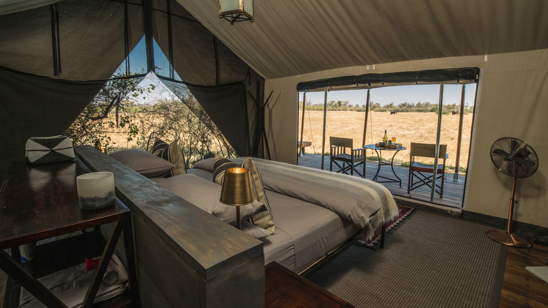 Rooms | Machaba Camp | Okavango Delta | Machaba Safaris