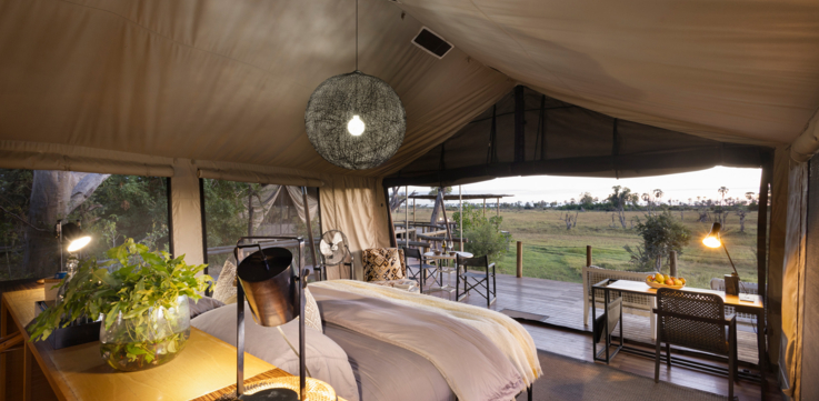 Rooms | Gomoti Private | Okavango Delta | Machaba Safaris